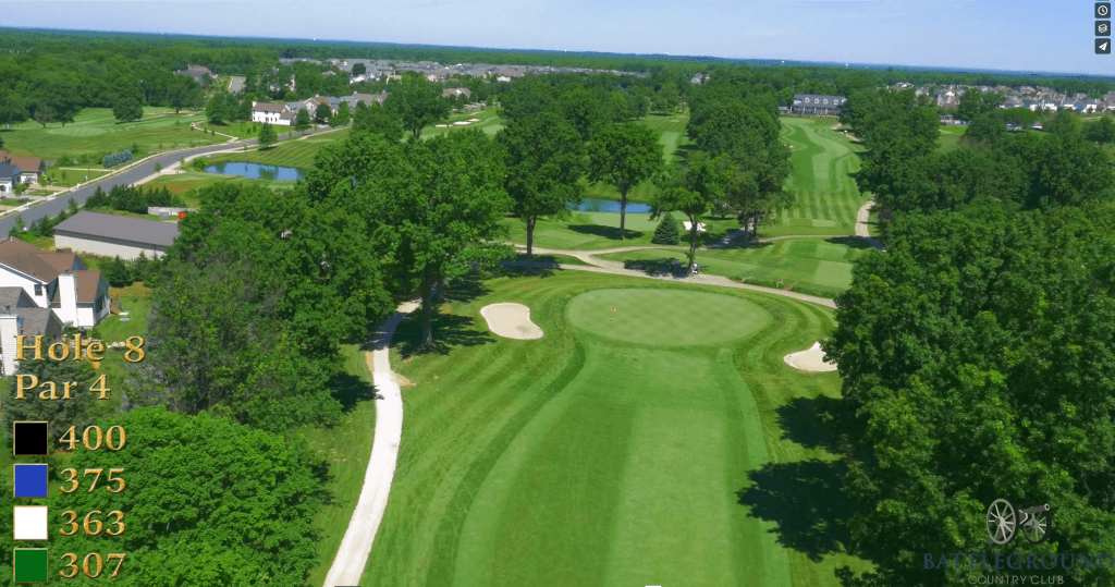 Battleground Golf - Hole 8 - Osprey Perspectives